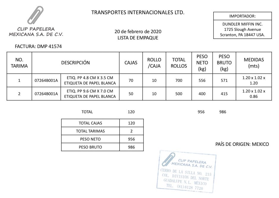 ¿Qué es una lista de empaque y cómo se hace?